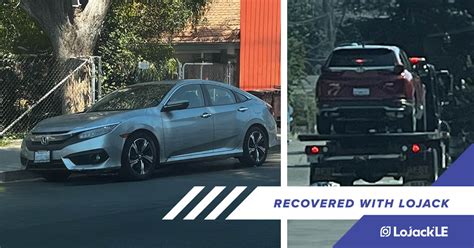 Double Recovery Lojack Le Helps Close Two Theft Cases In A Single Day