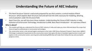 Revit Structure Tutorial Structural Engineering Courses NIBT ELearning PPT