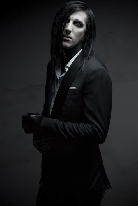 Chris Motionless In A Suit