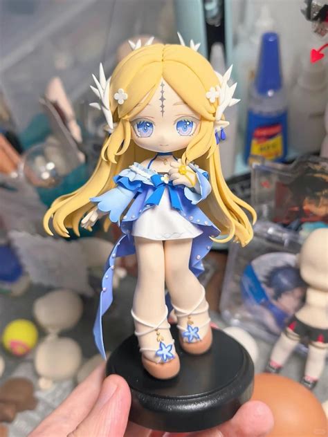 Chibi Figure Commission Custom Clay Handmade From Custom Games Anime