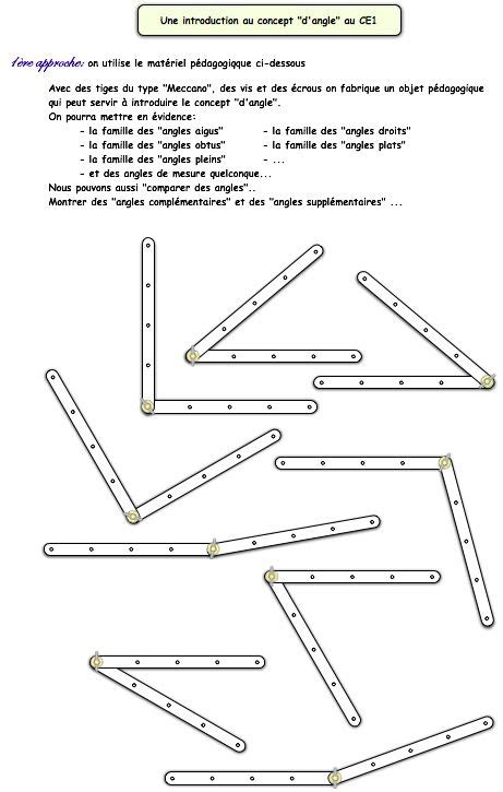 Angles Et Secteurs Angulaires