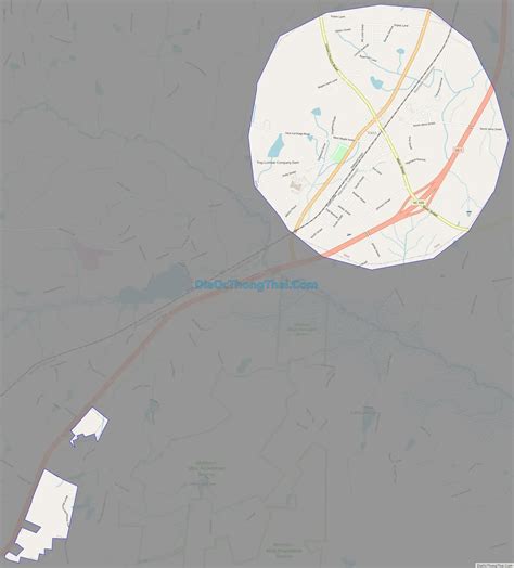 Map Of Vass Town Thong Thai Real