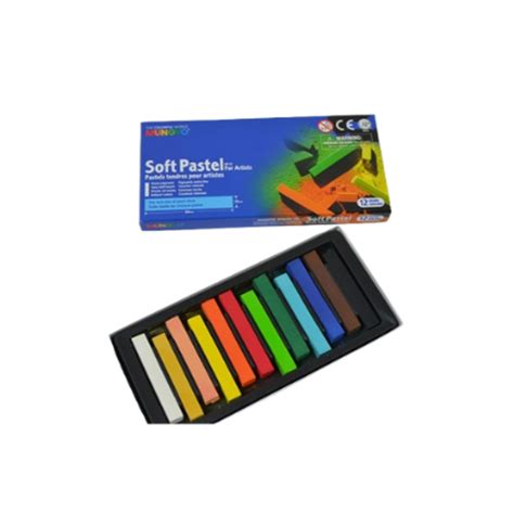 Mungyo Pastels Chalk Full Size Soft 12 Colour Products Supplied By