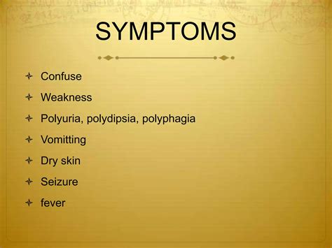 Hyperosmolar Hyperglycaemic State Pptx