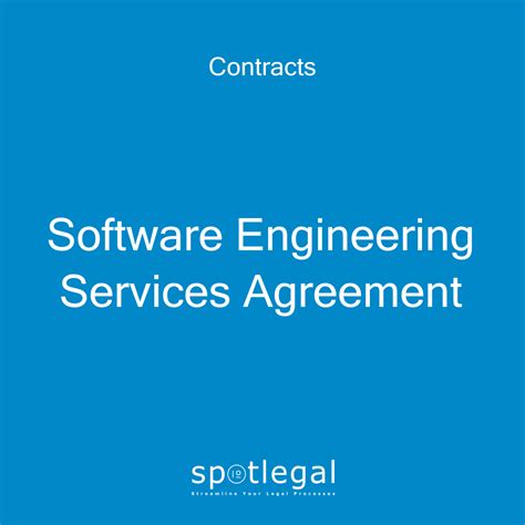 Software Engineering Services Agreement
