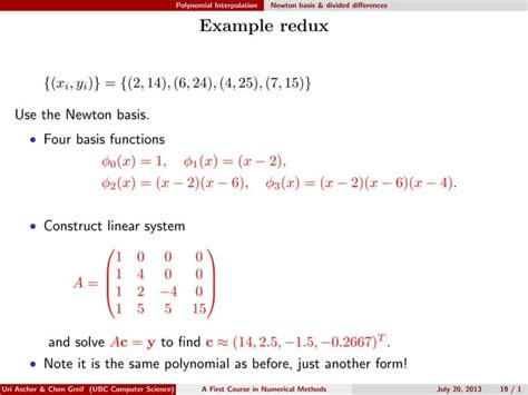 2 Polynomial Interpolation Ppt 2 Polynomial Interpolation Ppt