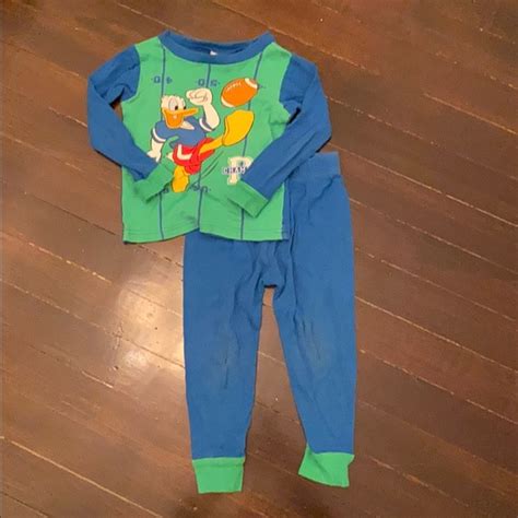 Disney Pajamas Donald Duck Pjs Poshmark