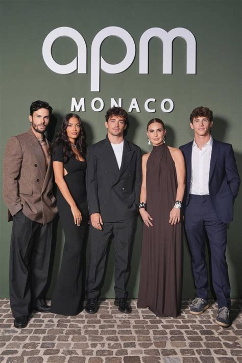 Apm Monaco La Nuova Collezione Con Charles Leclerc Ed Elodie