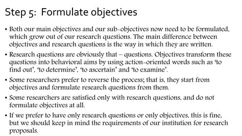 Formulating A Research Problem Research Methodology Pptx