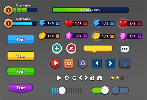 Casual Mobile Game Ui Exploration Artstation