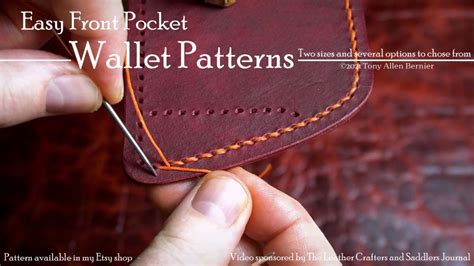 Leatherworking Videos — Tony Allen Bernier
