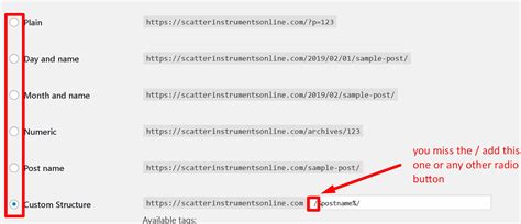 Url How To Set Permalinks Properly In Wordpress Stack Overflow