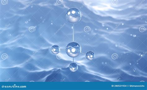 Bromomethane Molecular Structure 3d Model Molecule Methyl Bromide Structural Chemical Formula