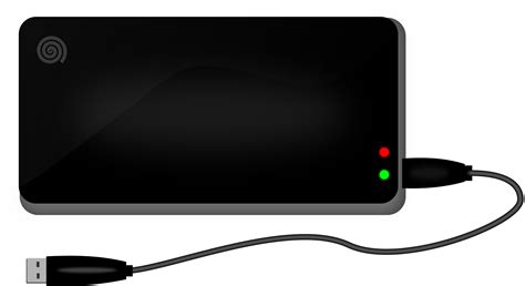 Clipart - Portable Hard Disk