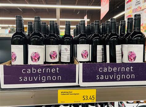 Aldi Winking Owl House Brand Wine How Does It Stack Up