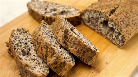 2 Ingredient Flaxseed Bread Recipe Low Carb And Gluten Free