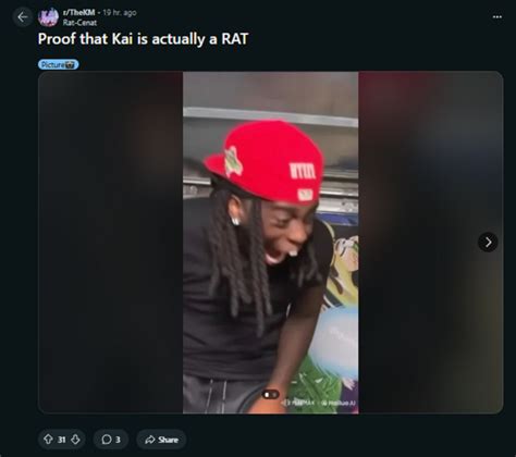 Thats Not Real” Kai Cenat Goes Off At Netizens For Calling Him A