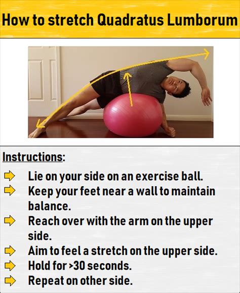 Quadratus Lumborum Exercises