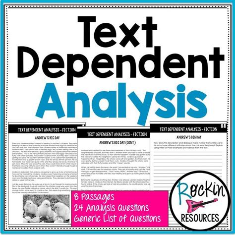 Text Dependent Analysis Tda Text Evidence Writing Writing Mini Lessons Writing Lessons