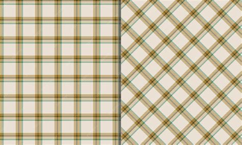 Premium Vector Vintage Seamless Plaid Pattern