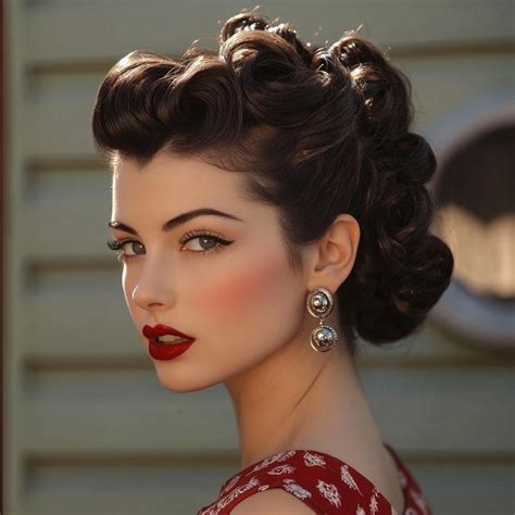 103 Vintage 50s Hairstyles Long Hair Short Cuts Bangs And Step By Step