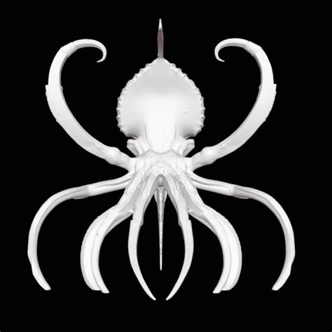 3d Printable Deep Void Leviathan By Fantasy Figures