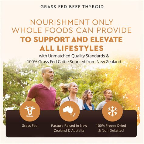 Grass Fed Beef Thyroid Ancestral Supplements