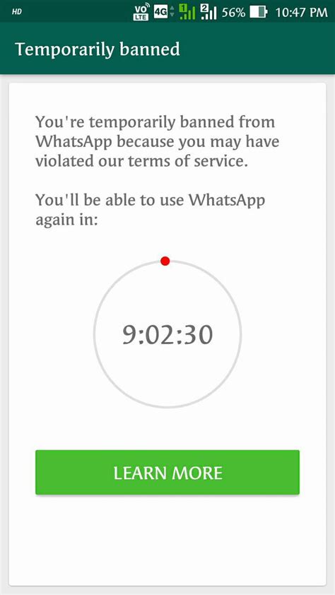 Whats With Whatsapp Temporarily Banning Users Phones Nigeria