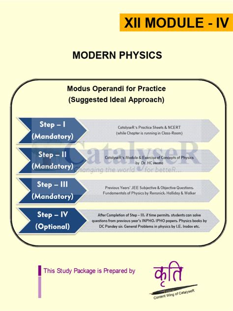 Physics Modern Physics Complete Module Pdf Photoelectric Effect
