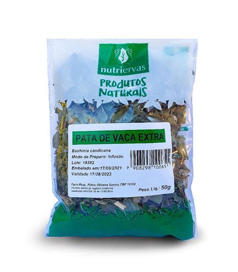 Chá Pata De Vaca Extra 50g Nutriervas Mundo Natural