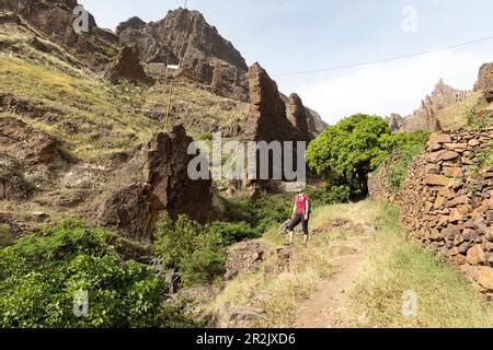 Spectacular Hiking Trail To Cha De Morte Village On Santo Antao Island