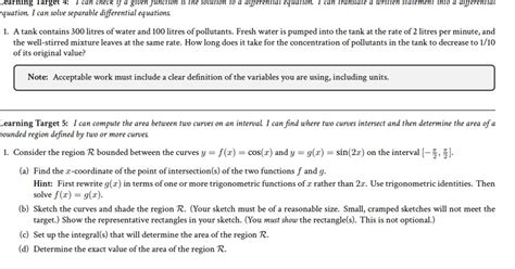 Solved Equation I Can Solve Separable Differential