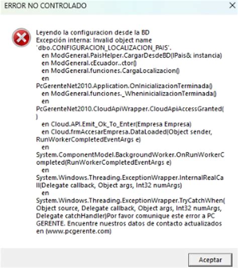Error Al Autorizar Factura Módulo Sri Qanda Pcgerente