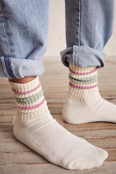 Retro Stripe Tube Socks Striped Tube Socks Clothes Sock Outfits
