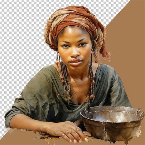 Premium Psd Black Women S Png Collection