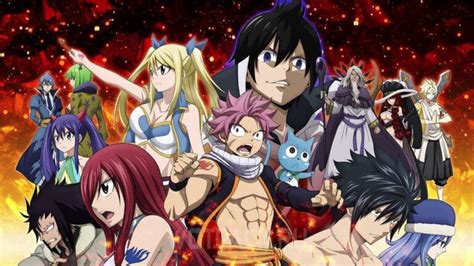 Todos Los Personajes De Anime Fairy Tail Héroes De Cola De Hadas