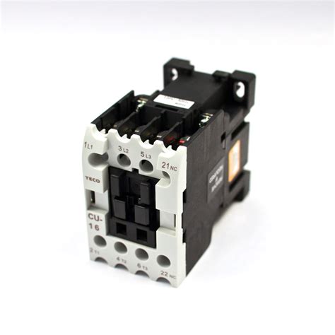 Teco Cu 16 Magnetic Contactor 220vac Coil Voltage 3a1b Contacts Nc Eisen Machinery Inc