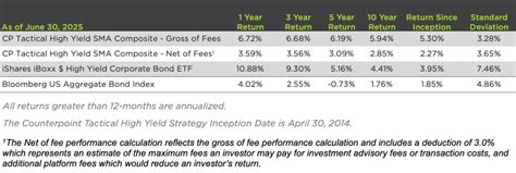 The Counterpoint Tactical High Yield Strategy Now Available On Mwp Counterpoint Funds