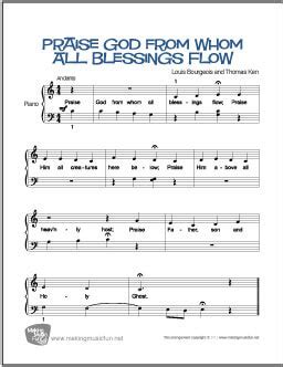 Doxology Guitar Chords Praise God From Whom All Blessings Flow Free