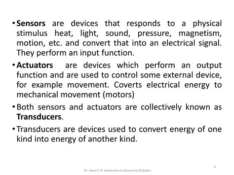 introduction to sensors for robotics pdf