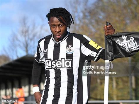 Trevan Sanusi Of Newcastle United Celebrates Scoring A Goal During