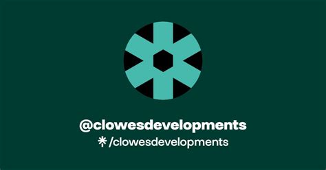 Clowesdevelopments Twitter Instagram Linktree
