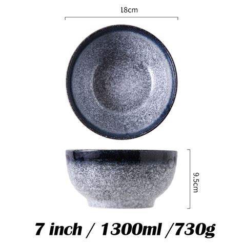 【sg】4in 7in Japanese Ceramic Bowl Dinner Rice Bowls Deep Salad Plate