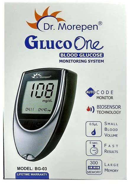 Dr Morepen Glucometer 25 Dr Morepen Sugar Testing Machine Latest
