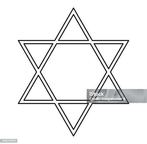 Icône Détoile Vecteur De Rang De Contour Symbole Détincelle De Ligne