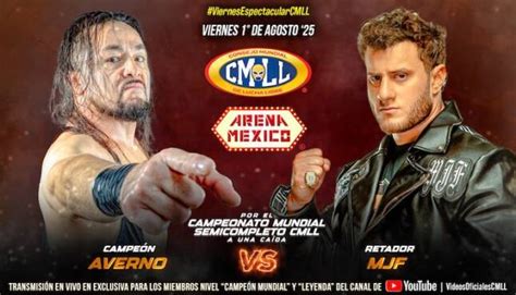 Cmll Results 8 01 25 Mjf Wins Cmll World Lht Title