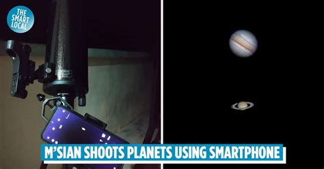 Malaysian Took Photos Of Planets Using A Smartphone