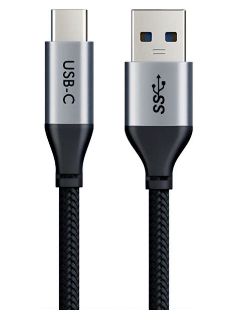 כבל סנכרון וטעינה Usb A לחיבור Usb Type C באורך 1 מטר Cabletime