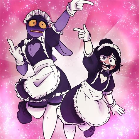 Pomni And Jax Fanart Jax Maid Dress Fanart Pomni X Jax Fanart