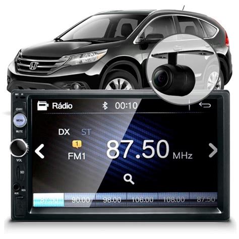 Central Multimídia Mp5 Honda Crv 2012 Câmera Espelhamento Shopee Brasil